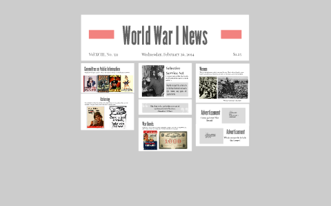 World War I by Heidi Liles on Prezi