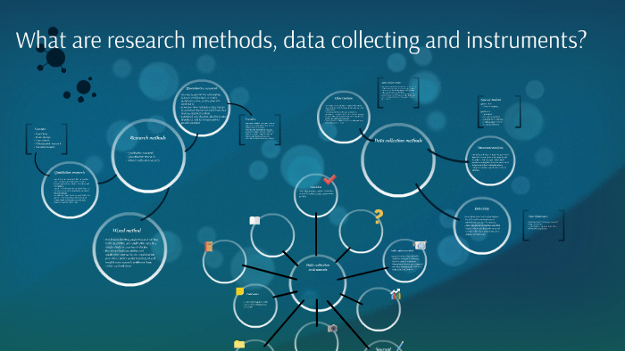 What are research methods, data collecting and instruments? by Karen ...