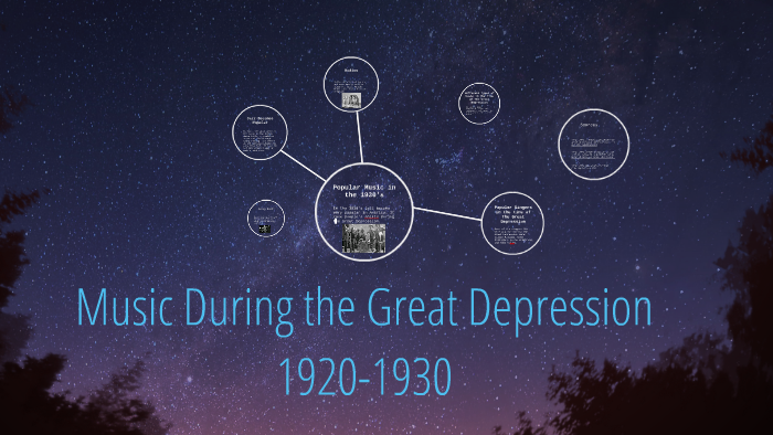 Music during the Great Depression by Sofia Newman on Prezi