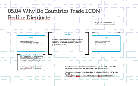 05.04 Why Do Countries Trade GOV by bedine d on Prezi