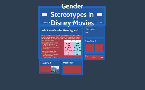 Gender Stereotypes in Disney Movies by Daniela Campaña on Prezi