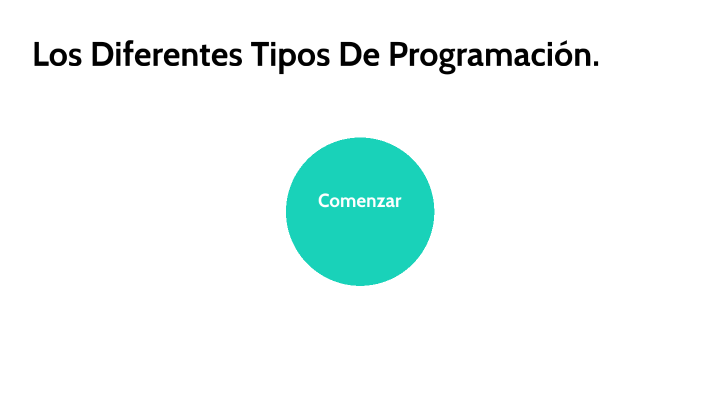 Tipos de programacion by alejandro alean on Prezi