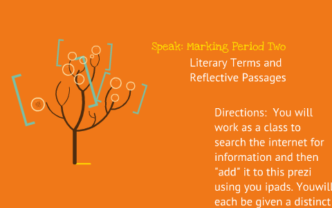Speak: Marking Period Two by Christina McGovern on Prezi