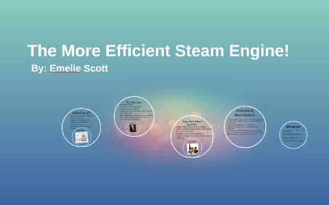 The More Efficient Steam Engine! by Emelie Scott on Prezi