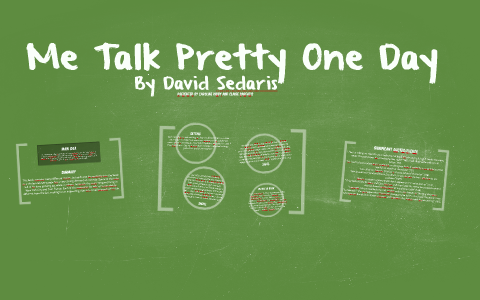 Me Talk Pretty One Day by Claire Sarfatis on Prezi