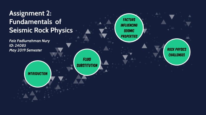 Fundamentals of Seismic Rock Physics by Faiz on Prezi