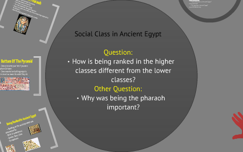 Social Class: Ancient Egypt by Cal Wagner