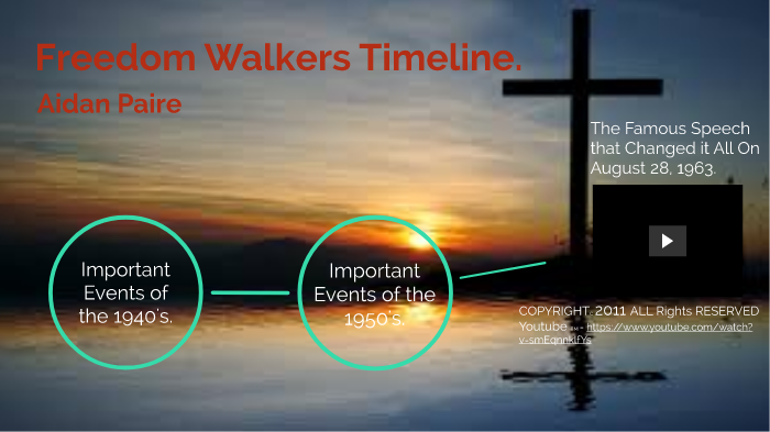 Freedom Walkers Timeline-Aidan Paire. by Aidan Paire on Prezi