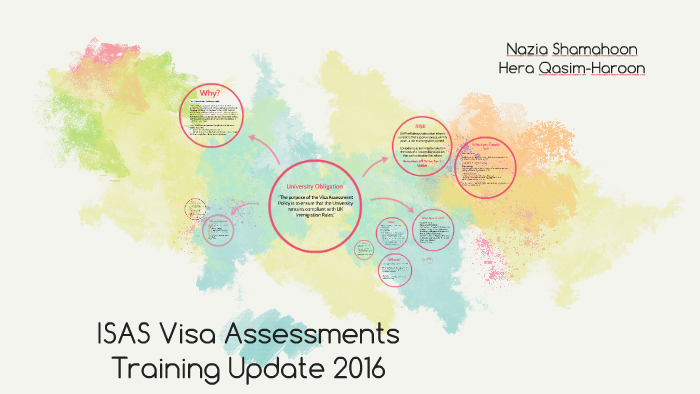 ISAS Visa Assessments Training Update 2016 by IST Team on Prezi