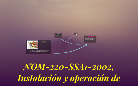 NOM-220-SSA1-2002, Instalación y operación de by María José Trejo Avila ...