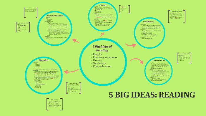 5 BIG IDEAS: READING by Megan D on Prezi