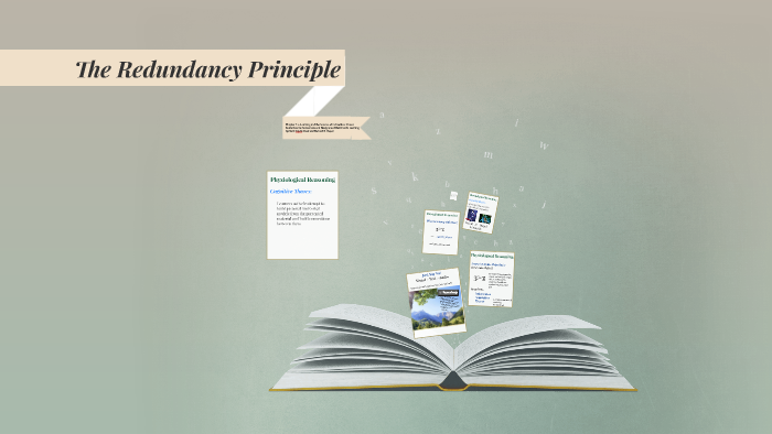 The Redundancy Principle by Tabielle Holsinger on Prezi