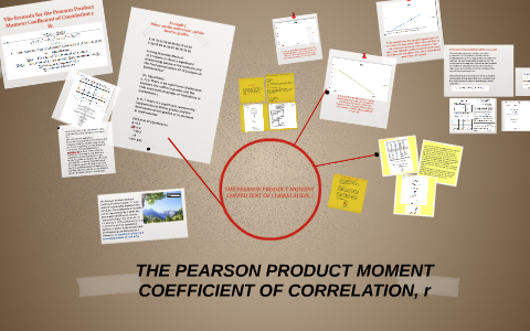 THE PEARSON PRODUCT MOMENT COEFFICIENT OF CORRELATION, r by Trisha ...