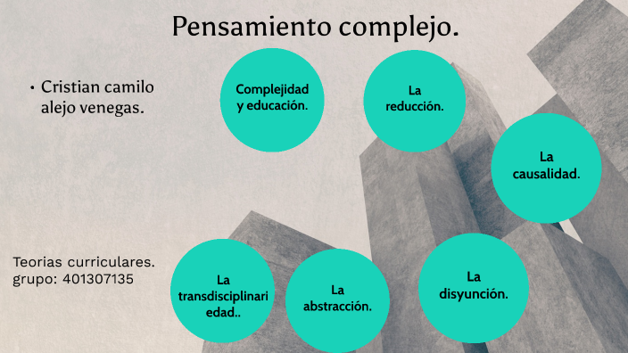 Pensamiento complejo by christian alejo on Prezi