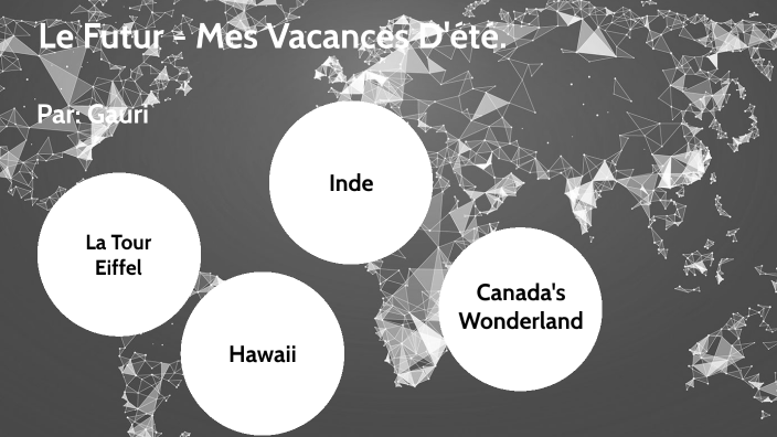 Le Futur - Mes Vacances D'été. by GS - 07BM 822454 Centennial Sr PS on ...