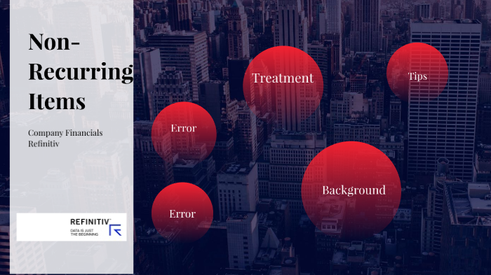 Non-recurring items by Shannen Fontanilla on Prezi