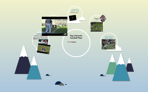 Top 5 Favorite Football Plays by Cody Severson