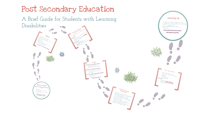 Transition to Post-Secondary by LDAY Team