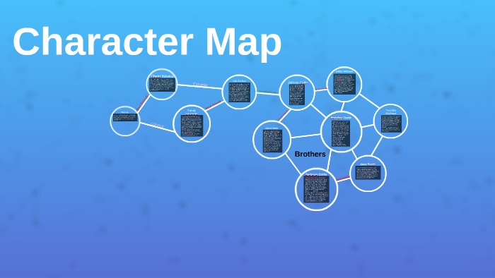 Character Map the outsiders by Kyrann Carre on Prezi