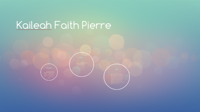 Kaileah Faith Pierre by Trinity Willis