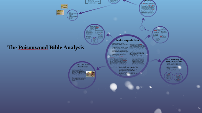 The Poisonwood Bible Analysis by Jessica Montez on Prezi