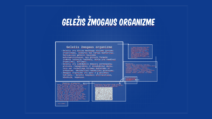 Geležis žmogaus organizme by Eglė Dubickaitė on Prezi