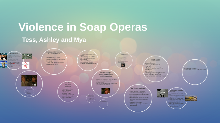 Violence in Soap Operas by Mya Scepanovic on Prezi