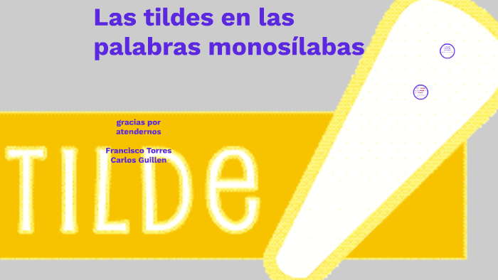 Las tildes en las palabras monosílabas by fran nono on Prezi Las tildes en las palabras monosílabas by fran nono on Prezi