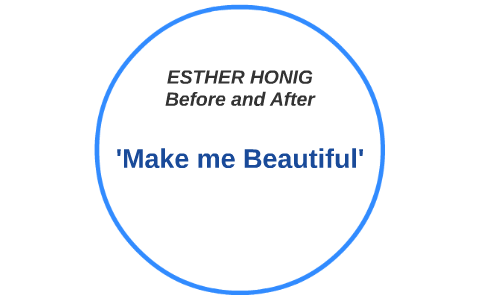 Esther Honig- Before and After by Chloe Langan on Prezi