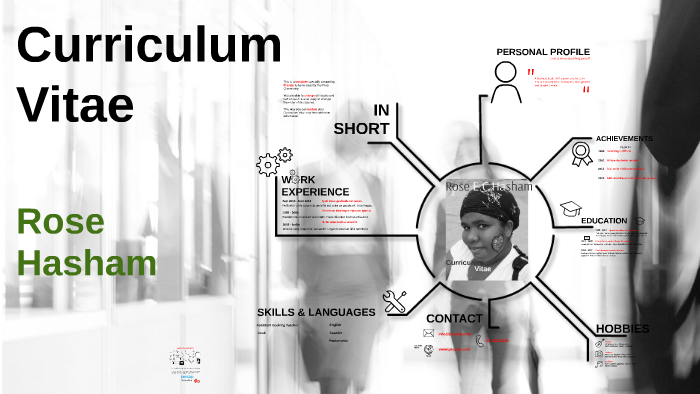 FREE TEMPLATE - Perfect Curriculum Vitae by Rose Hasham Familia by Rose ...