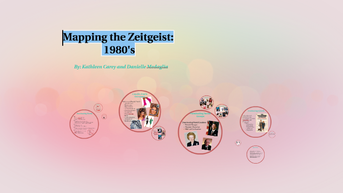 Mapping the Zeitgeist: 1980's by on Prezi