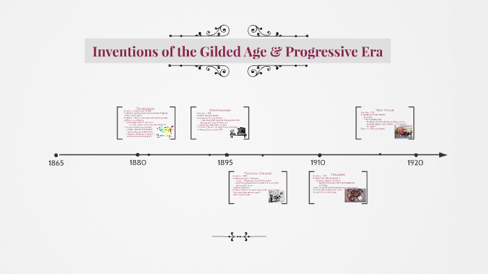 Inventions of the Gilded Age & Progressive Era by Taylor Prange on Prezi
