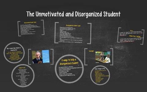 The Unmotivated and Disorganized Student by Tabetha Pack on Prezi