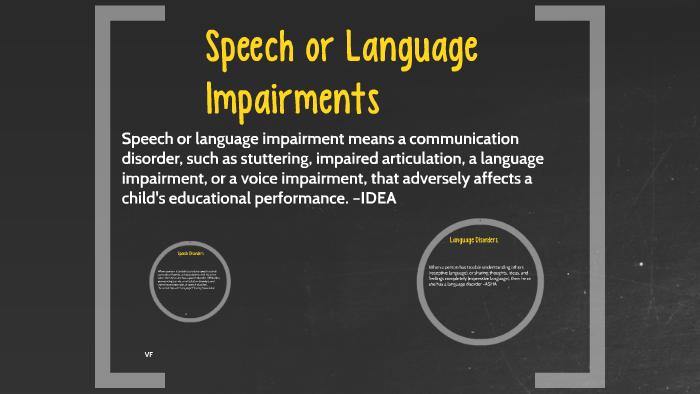 Speech/Language Impairments by on Prezi