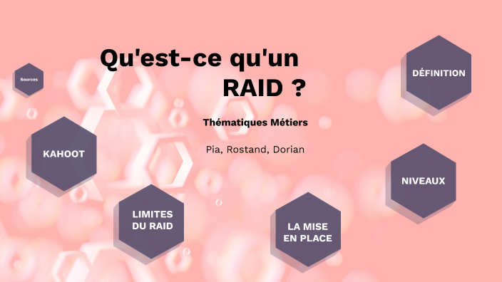 Qu'est-ce qu'un RAID ? by Pia Coffinières on Prezi
