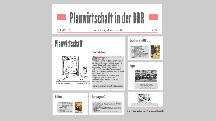 Planwirtschaft in der DDR by Josie Steinmetz on Prezi