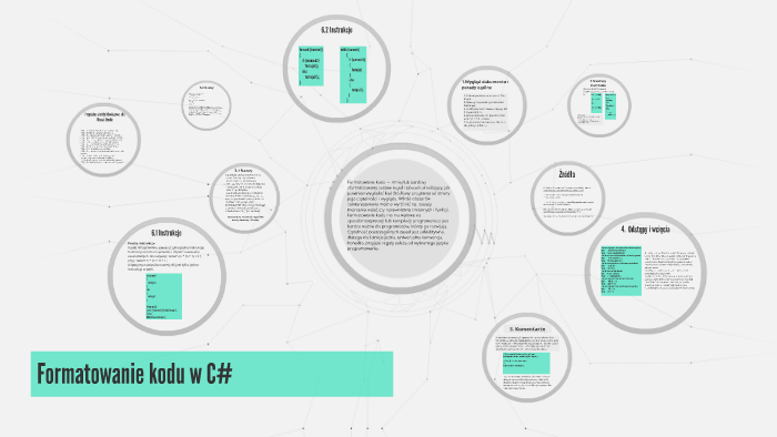 Formatowanie kodu w C# by Paweł K on Prezi