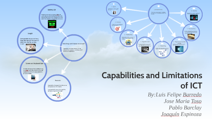 Capabilities and Limitations of ICT by Luis Felipe Barredo Escalante on ...