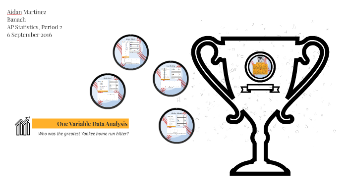 One Variable Data Analysis by Aidan Martinez on Prezi