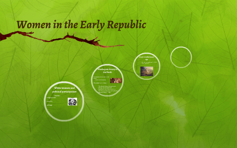 Women in the Early Republic by Nicole Jackson on Prezi