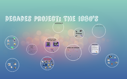 Decades Project: The 1930's by April Palomares on Prezi