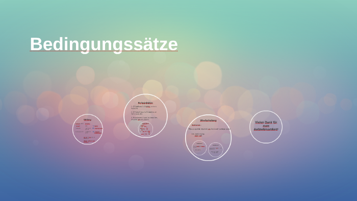 Bedingungssätze by Paula Hanebutt on Prezi