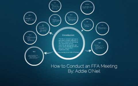 How to Conduct an FFA Meeting by Addie O'Neil on Prezi
