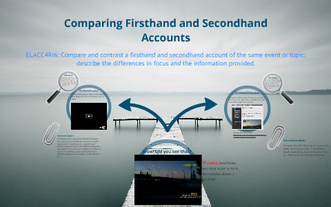 First and Secondhand Accounts by Nancy Balaun on Prezi