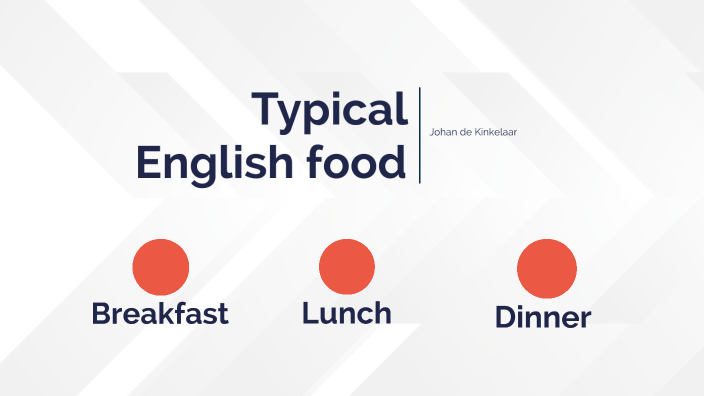 Engels opdracht English food by Johan de Kinkelaar on Prezi