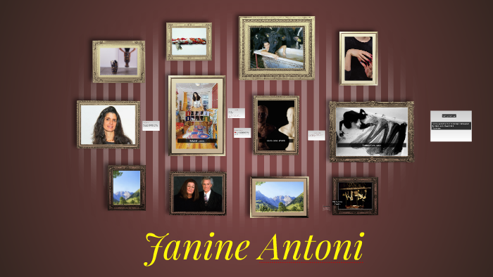 Janine Antoni by Leah Pierson