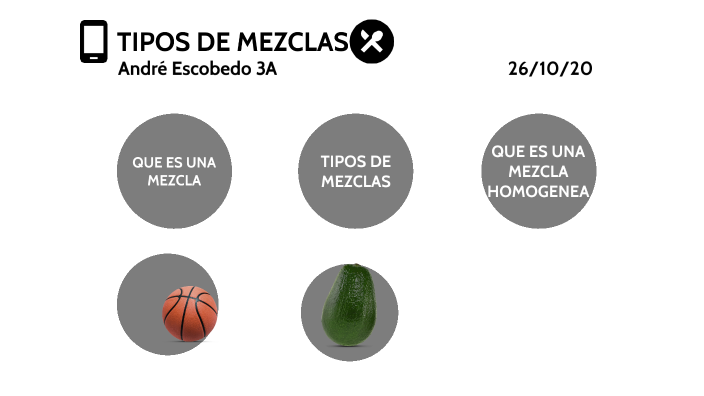 TIPOS DE MEZCLAS by Andre Escobedo on Prezi