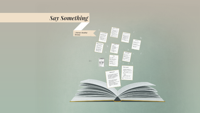 Say Something by cassidy froehlcih on Prezi