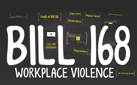 WORKPLACE VIOLENCE: Bill 168 by Chris Jefferies on Prezi