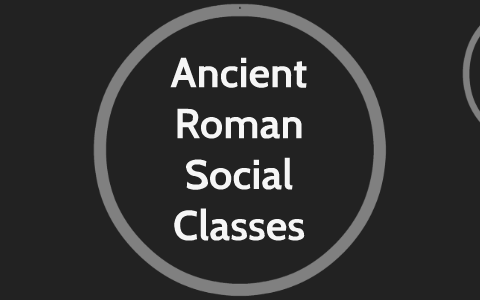 Ancient Rome Social Class by Roque Gelacio Jr.